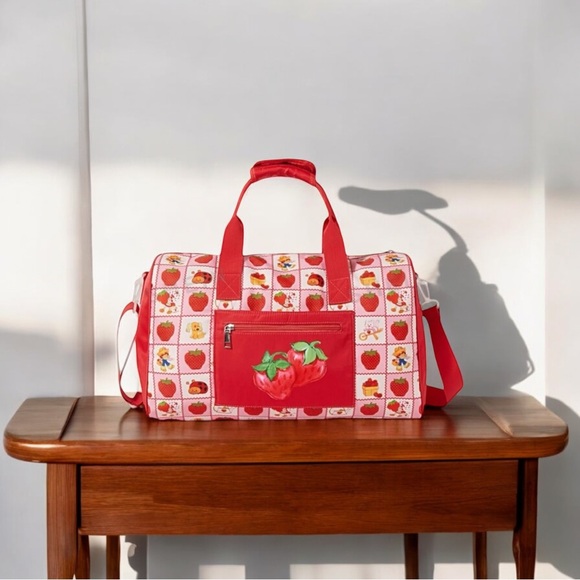 Strawberry Shortcake | Bags | Strawberry Shortcake Printed Gym Travel ...